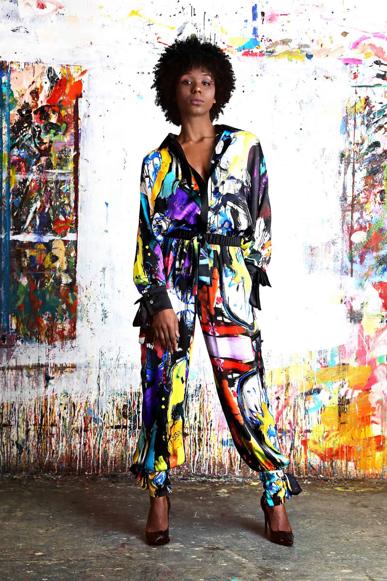 Silk Satin Angel Shirt - Rahel Guiragossian